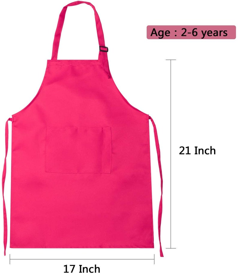 Personalized Kids Baking Apron Cooking Apron for Girl and | Etsy