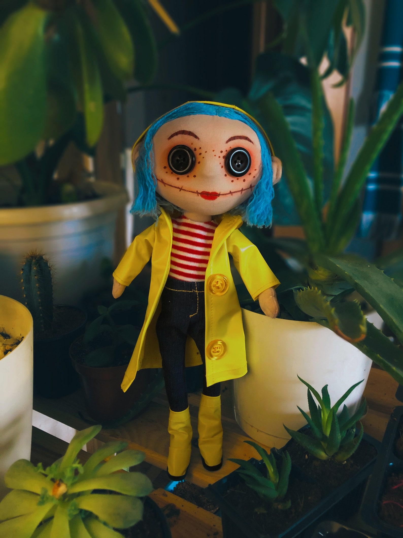 Coraline doll | Etsy