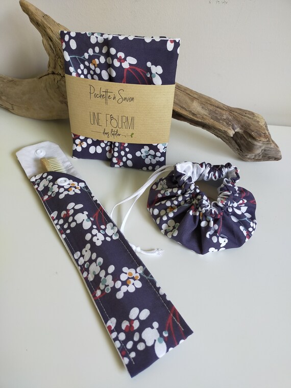 Trio Soap Pouch Toothbrush Case Purse for Solid Shampoo / - Etsy UK