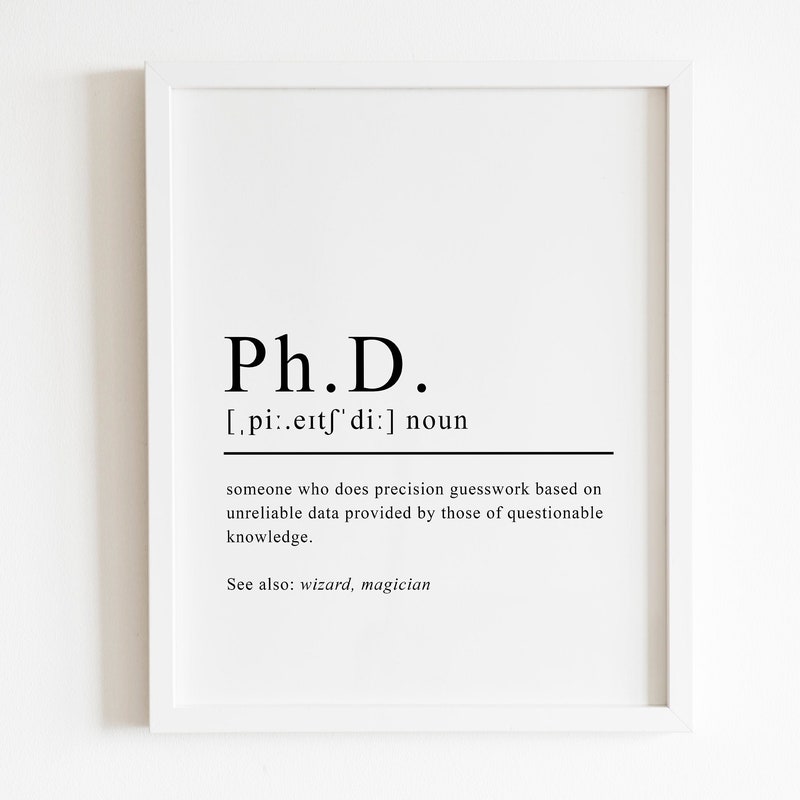 Phd - Etsy