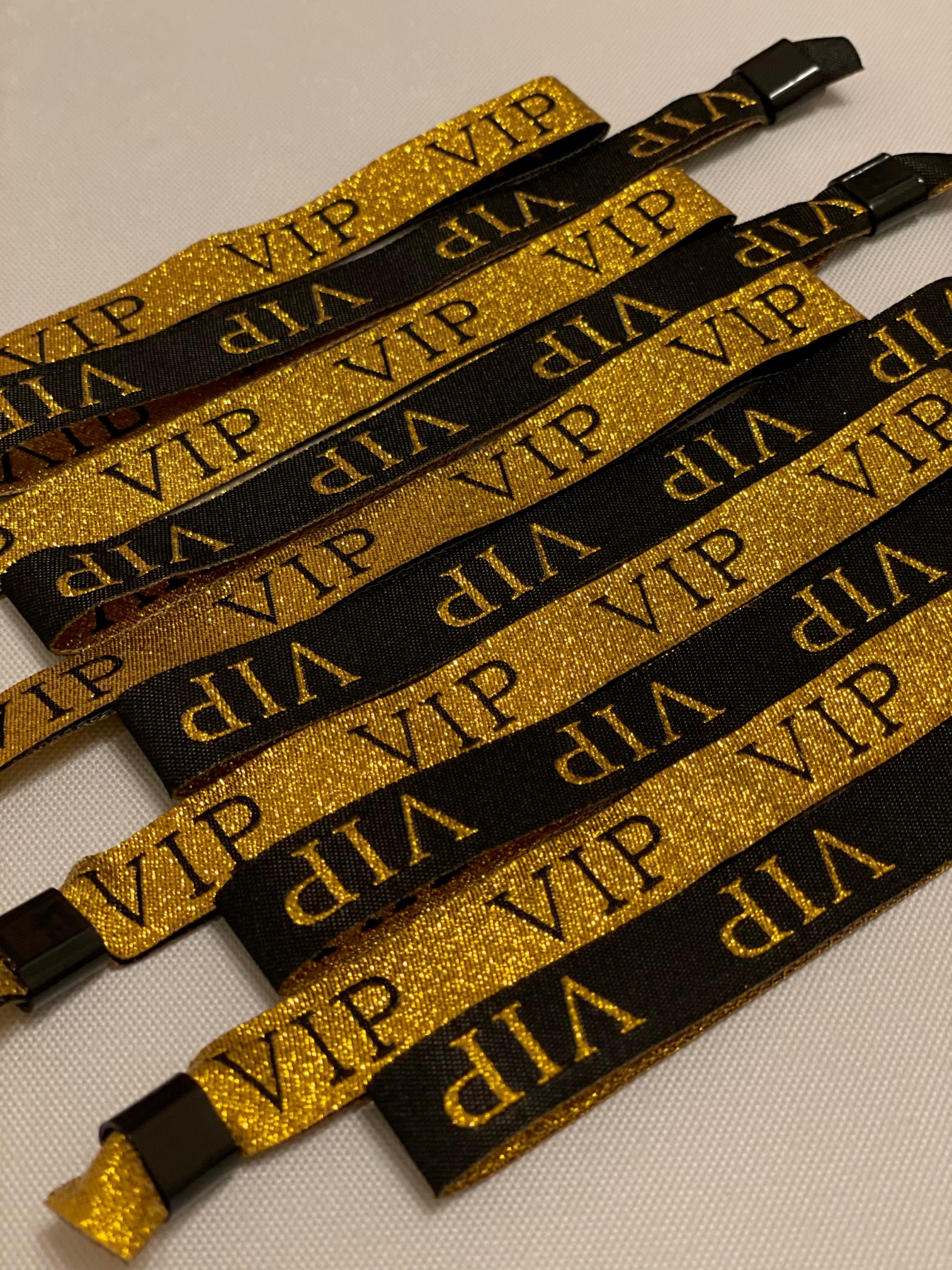 Festival Event Fabric VIP Wristbands, Cloth Party Bracelets - Etsy