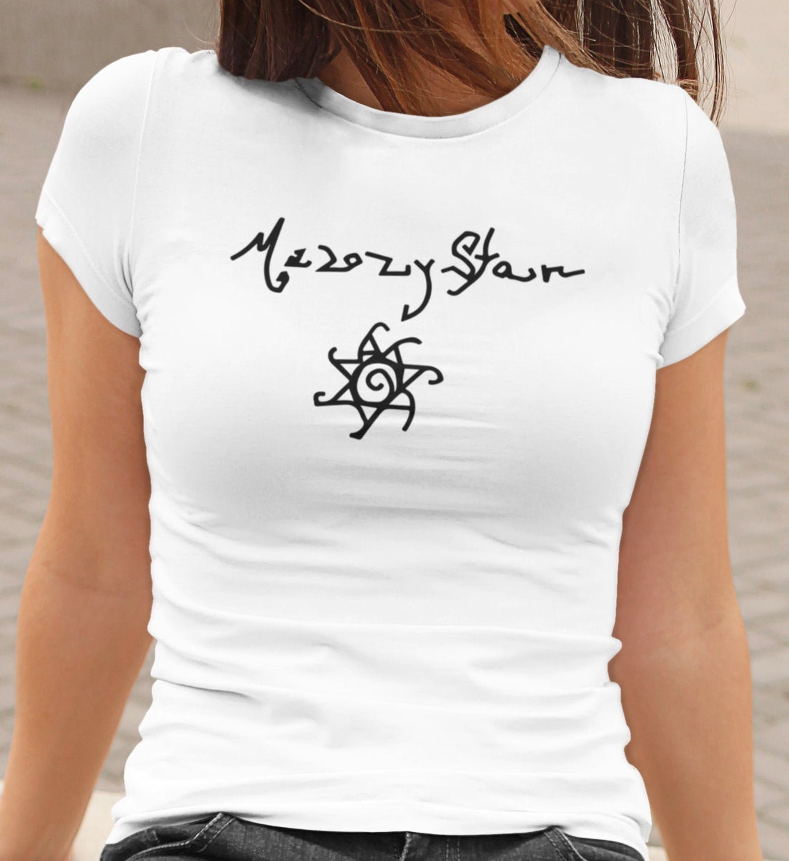 Mazzy Star poster logo print t shirt 90s rock nostalgia merch | Etsy