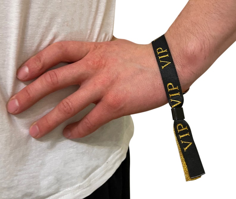 Festival Event Fabric VIP Wristbands, Cloth Party Bracelets - Etsy