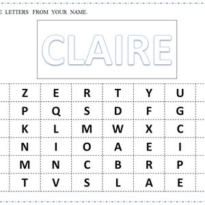 Learn to Write Your Name, Editable Format for Name Tracing, Custom Name ...