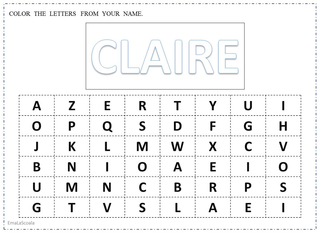 Learn to Write Your Name, Editable Format for Name Tracing, Custom Name ...