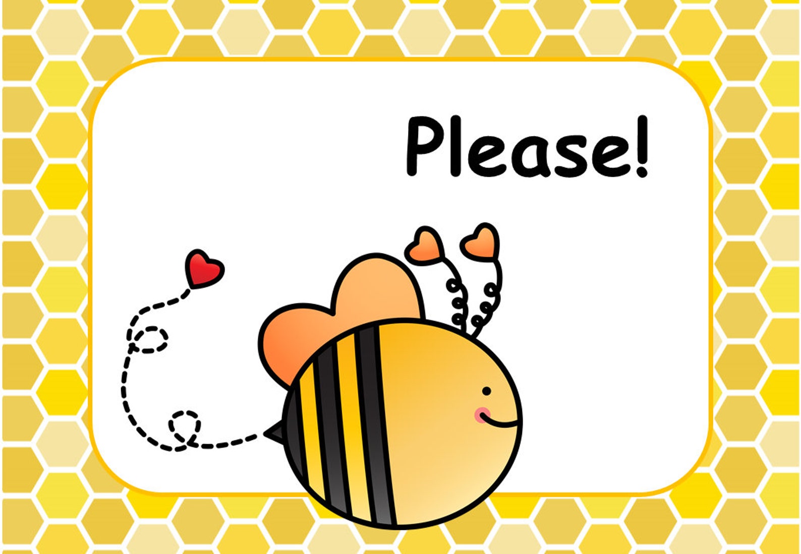 Bee Theme Classroom Rules, Printable Posters - Etsy