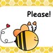 Bee Theme Classroom Rules Printable Posters - Etsy