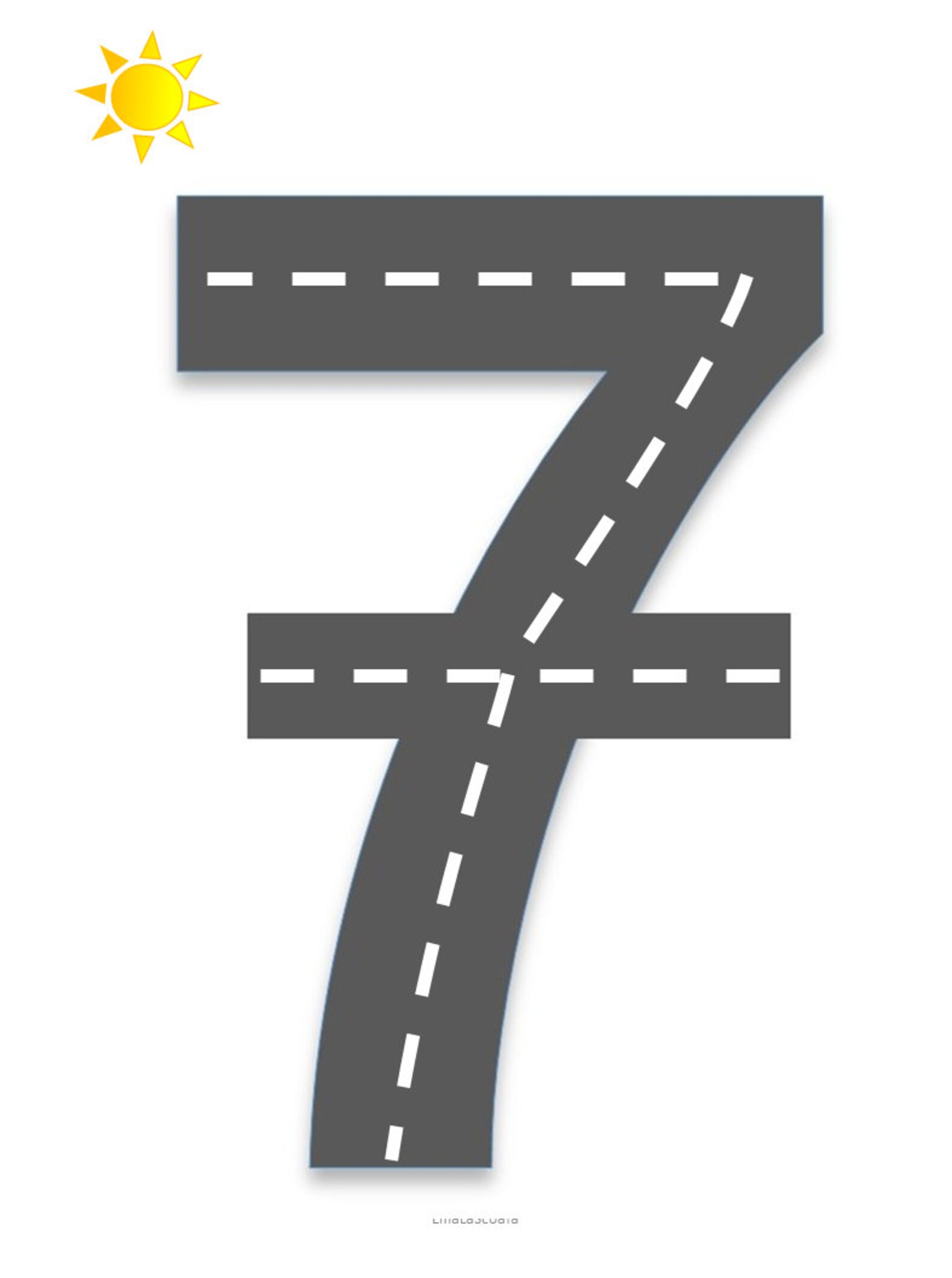 Number Mats Tracing Numbers Printable Race Car Mats Instant - Etsy