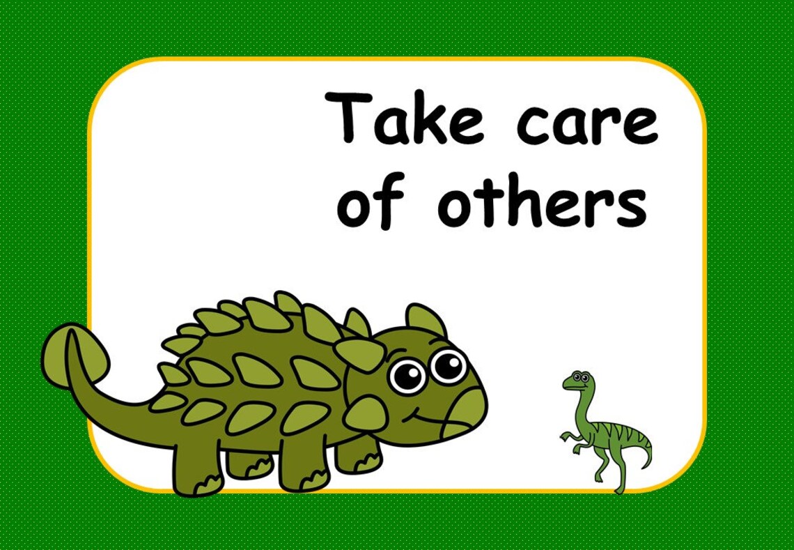 Dinosaur Classroom Decor, Teacher Poster Rules, Digital Posters - Etsy