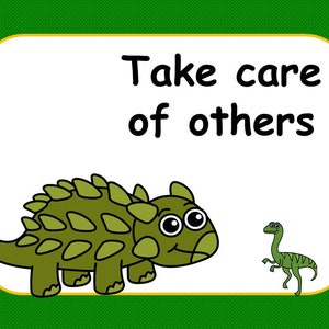 Dinosaur Classroom Decor, Teacher Poster Rules, Digital Posters - Etsy