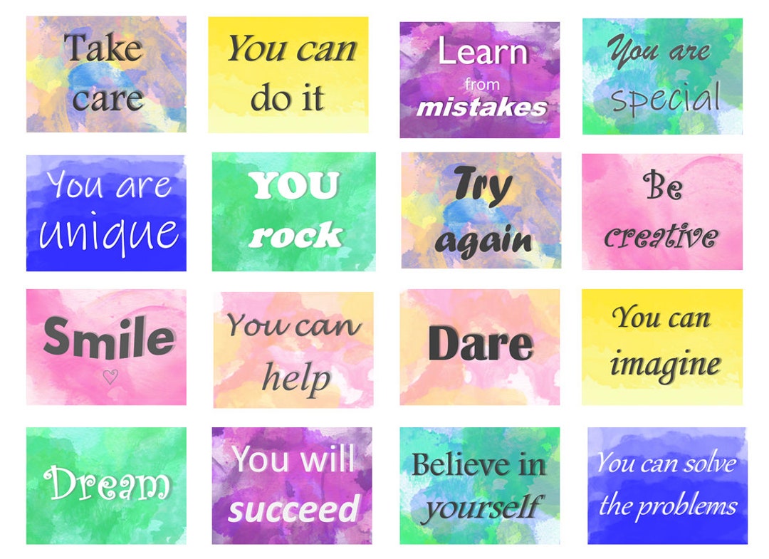 Growth Mindset Posters, Motivational Message for Classroom Bulletin ...