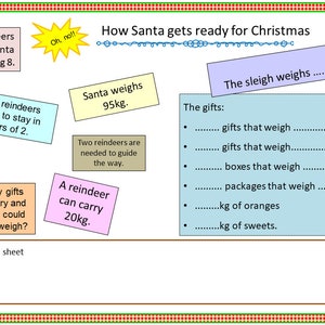 Printable Christmas Worksheets, Kids Activity Pack, Winter Activity ...