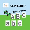 Tapis de voiture de course alphabet, lettres alphabet imprimables ...