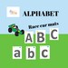 Alphabet Race Car Mats, Printable Alphabet Letters, Tracing Letters - Etsy
