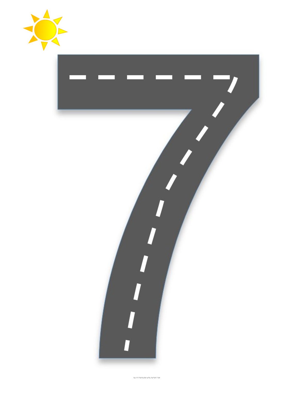 Number Mats Tracing Numbers Printable Race Car Mats Instant - Etsy