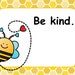 Bee Theme Classroom Rules Printable Posters - Etsy