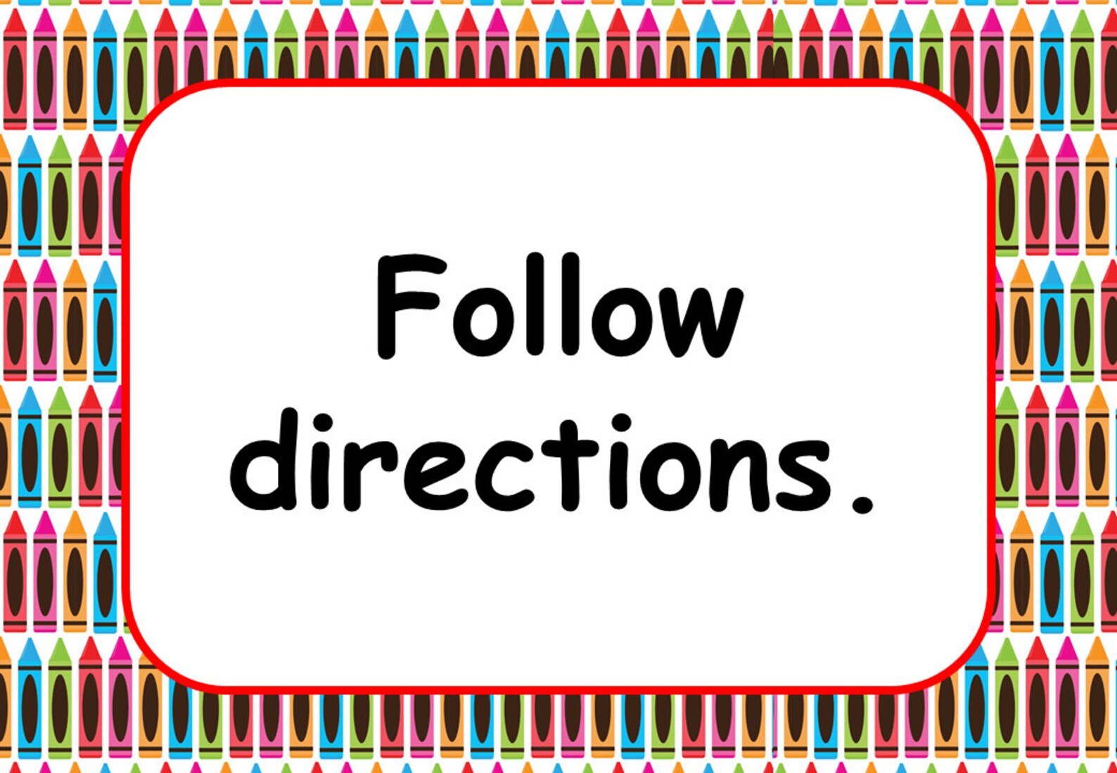 Back to School Classroom Rules Printable Posters for Your - Etsy