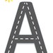 Alphabet Race Car Mats, Printable Alphabet Letters, Tracing Letters - Etsy