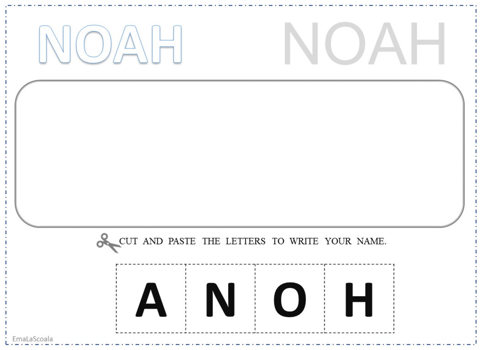 Learn to Write Your Name, Editable Format for Name Tracing, Custom Name ...