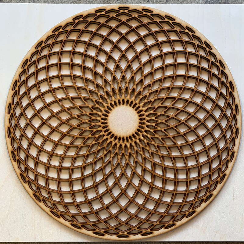 Sacred Geometry Lamp - Etsy