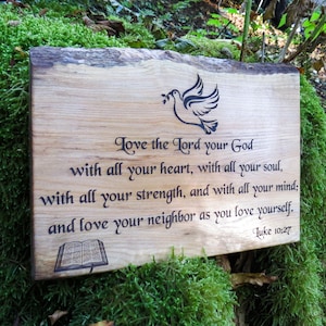 Laser Engraved Custom Bible Verse Plaque as a Pastor Gift - Etsy