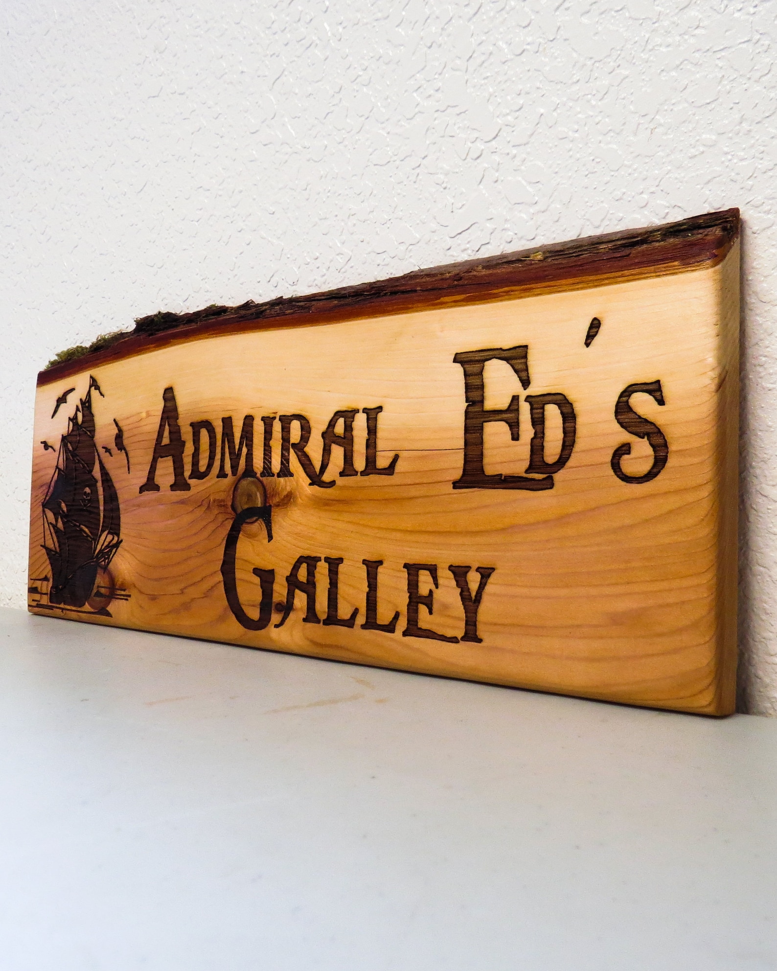 Personalized Boat Galley Sign or Admiral's Kitchen Sign - Etsy