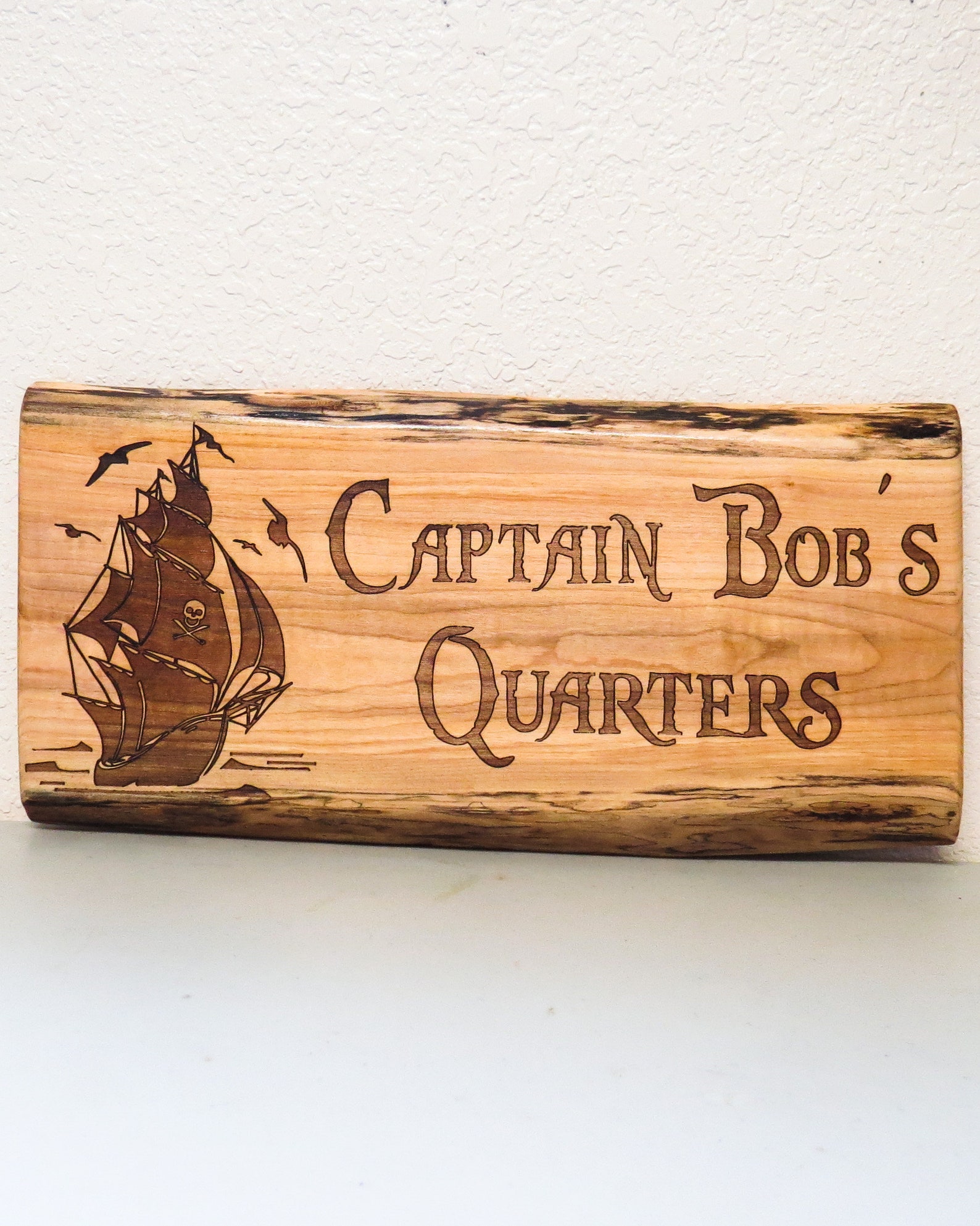 Pirate Sign Wooden Name Sign - Etsy