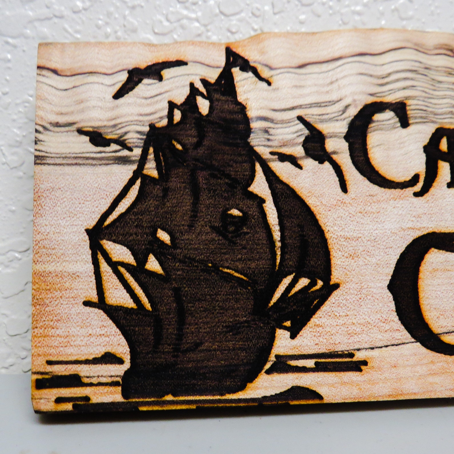 Personalized, Laser Engraved, Pirate Sign, Custom Boat Sign - Etsy