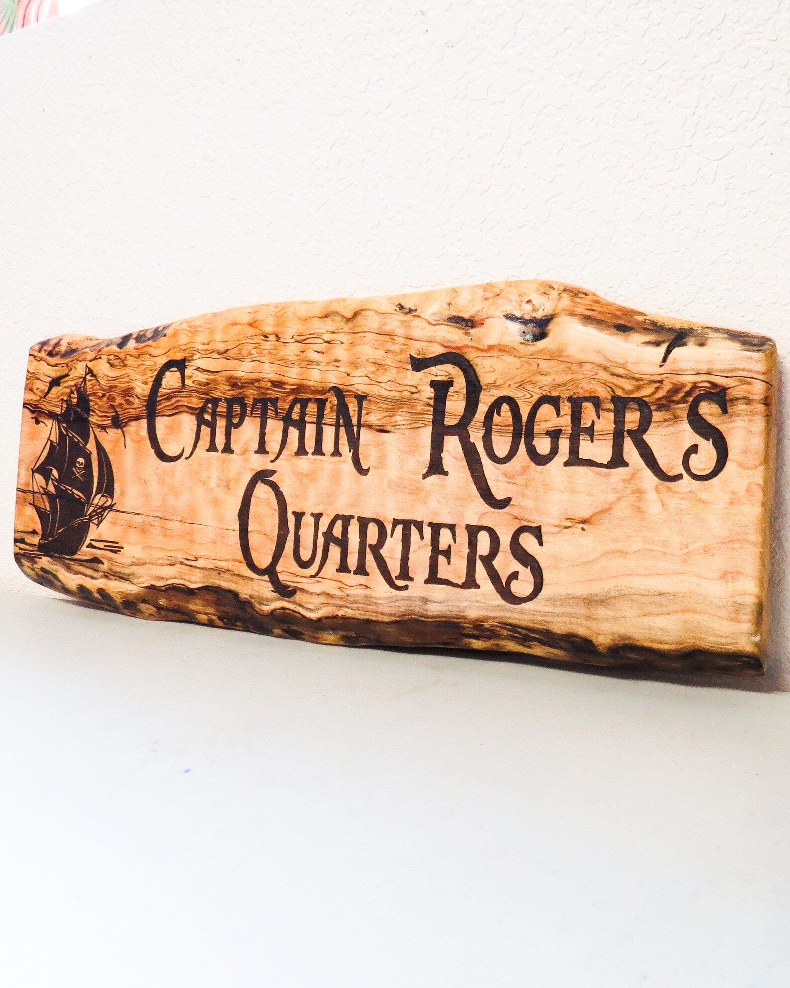 Pirate Decor Captain's Quarters Sign - Etsy