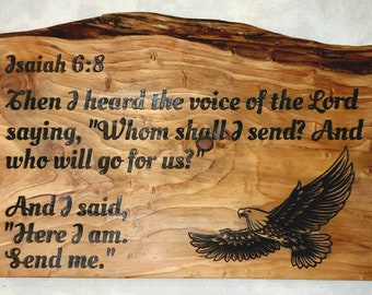 Custom Bible Verse Wood Sign - Etsy