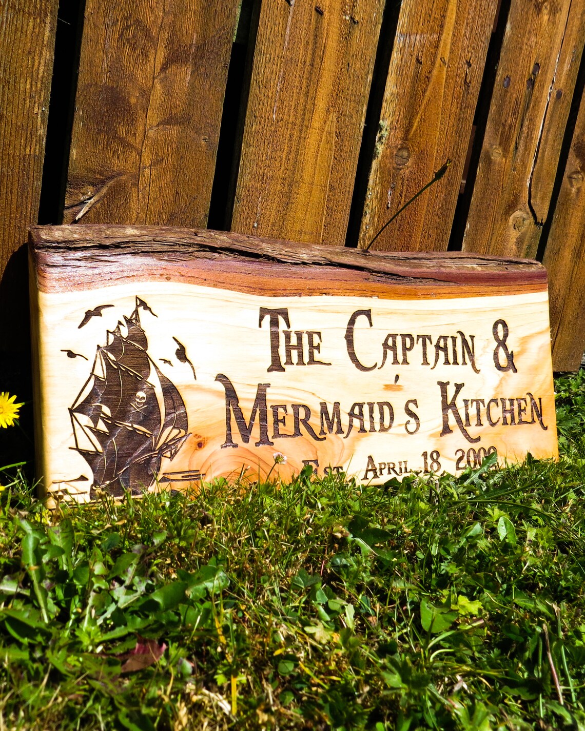 Pirate Sign Custom Wood Signs - Etsy