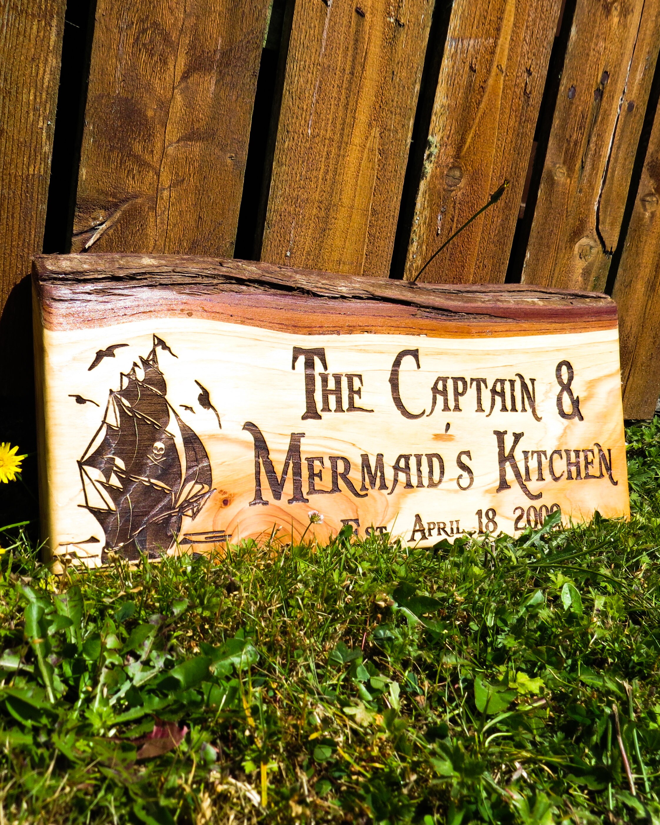 Pirate Sign Custom Wood Signs | Etsy