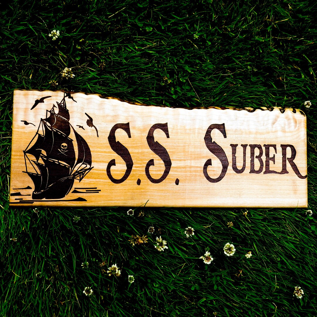Custom Boat Sign Wooden Name Sign Sailing Gifts - Etsy
