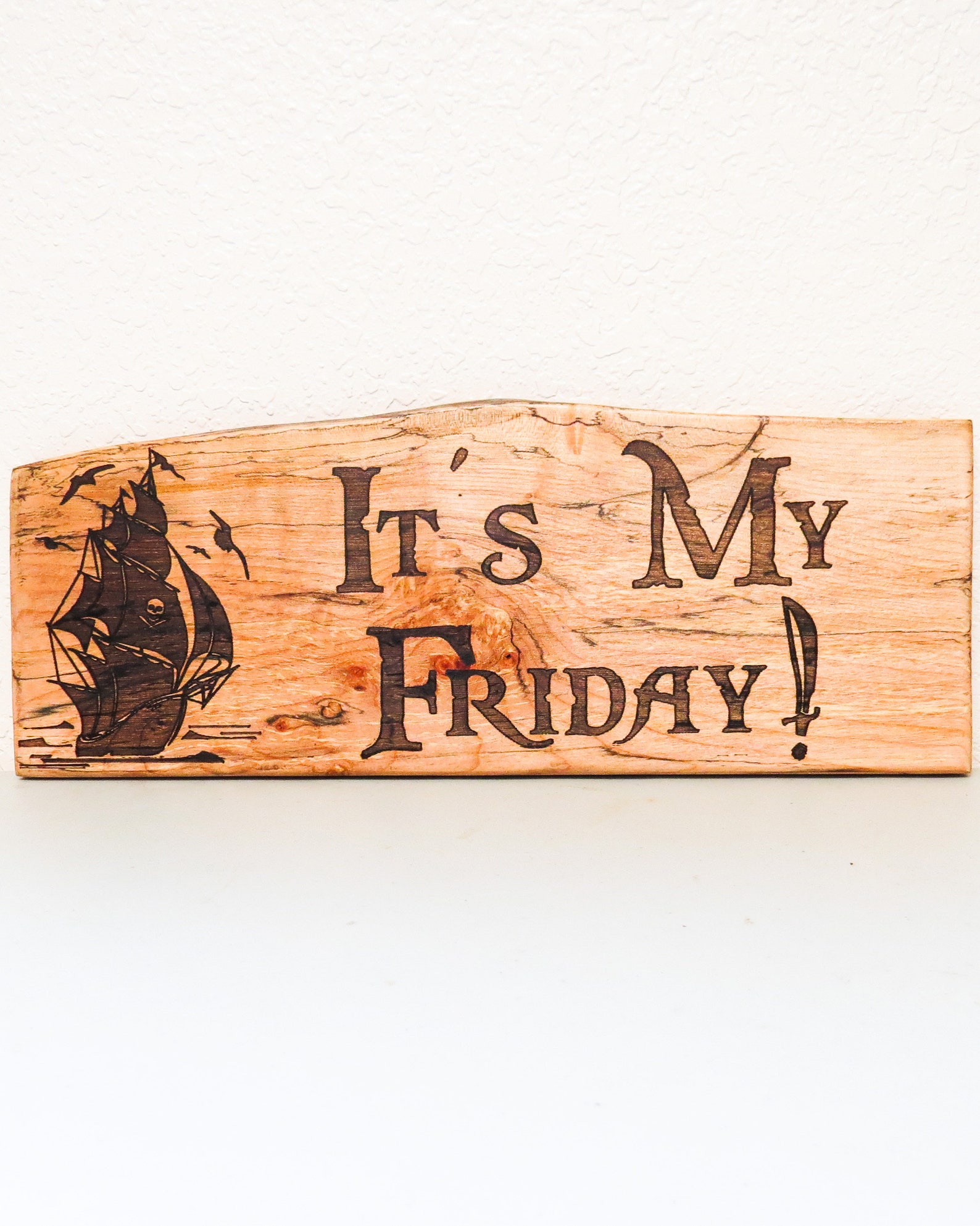 Any Design Live Edge Laser Engraved Custom Sign - Etsy