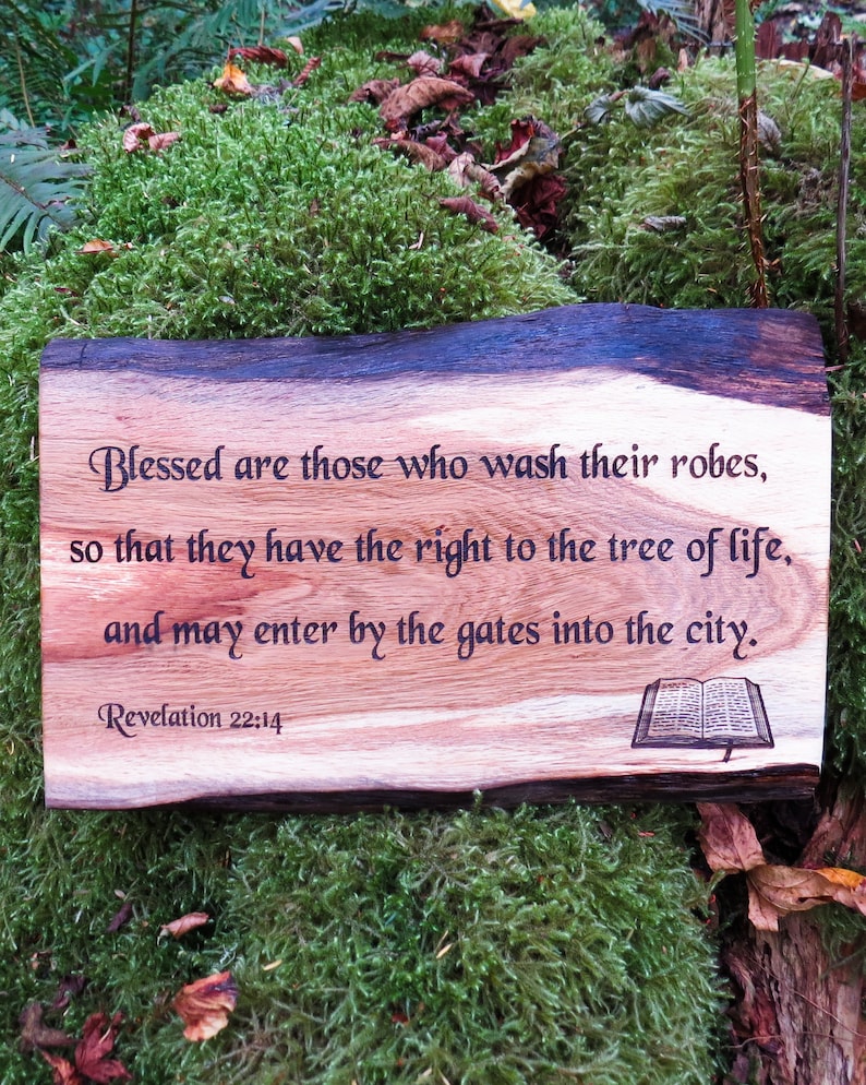 Custom Bible Verse on Unique Wood Pieces - Etsy