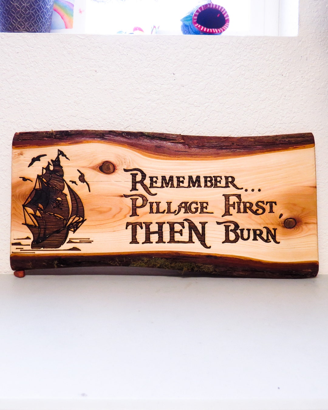 Pirate Decor Boat Sign - Etsy