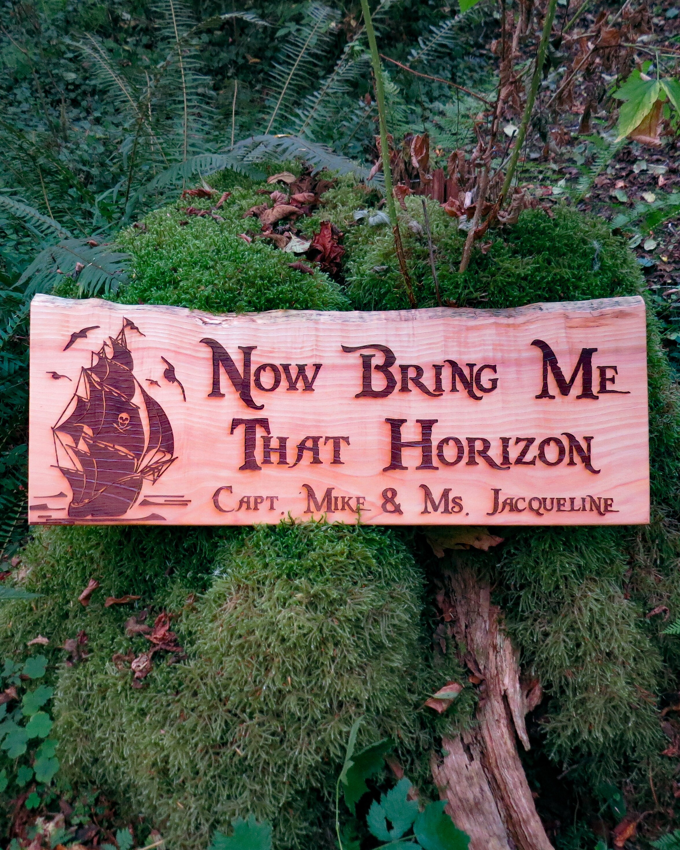 Pirate Sign Custom Boat Sign - Etsy