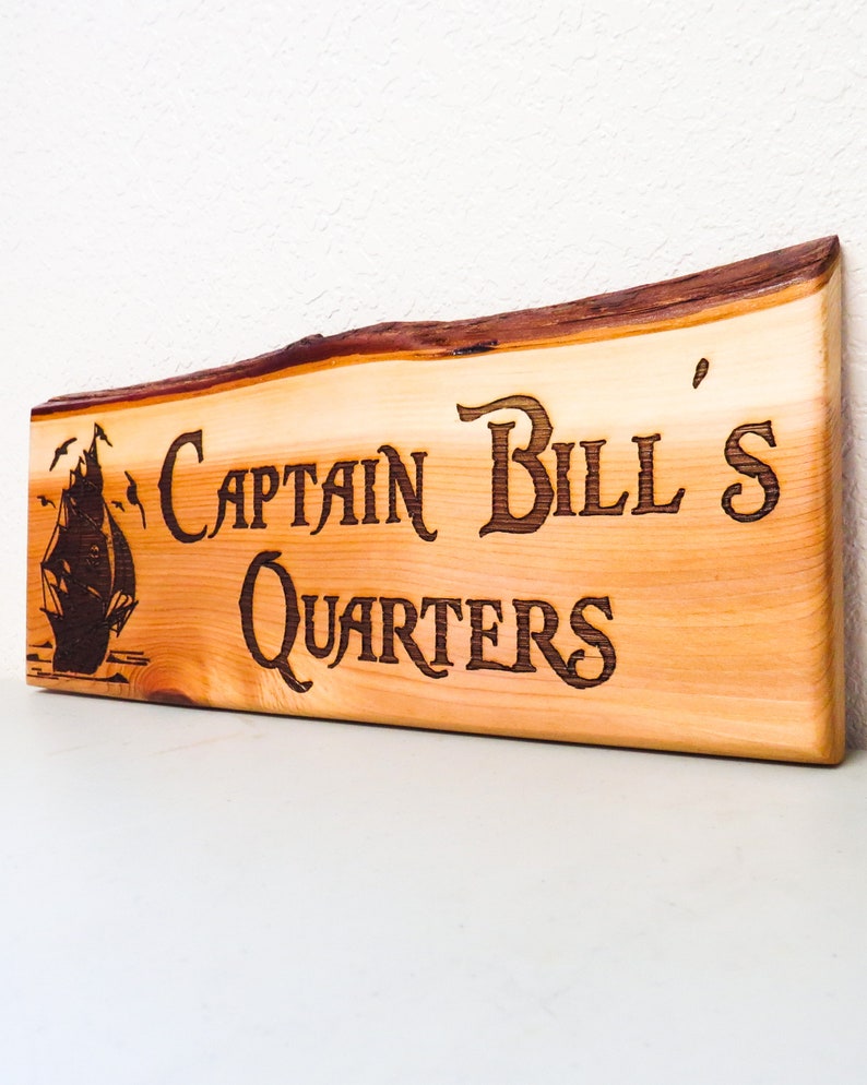Pirate Sign Wooden Name Sign - Etsy