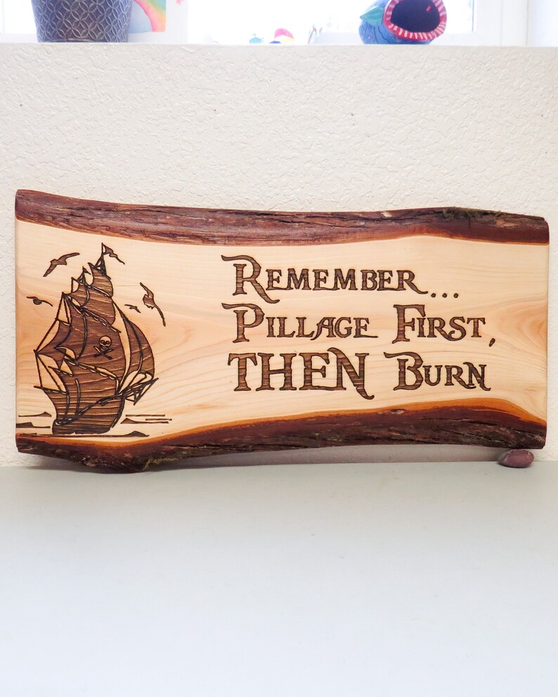 Pirate Decor Boat Sign - Etsy