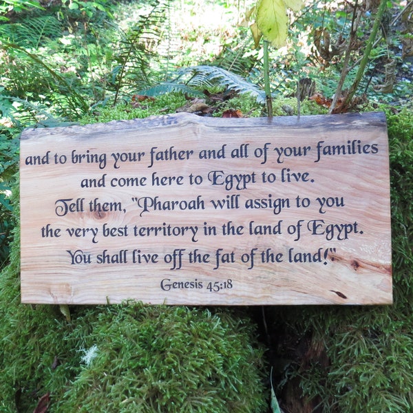 Bible Verse Plaque - Etsy