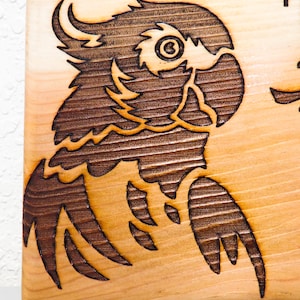 Personalized Parrot Sign Latitude Longitude Sign Parrot Lover Gift ...