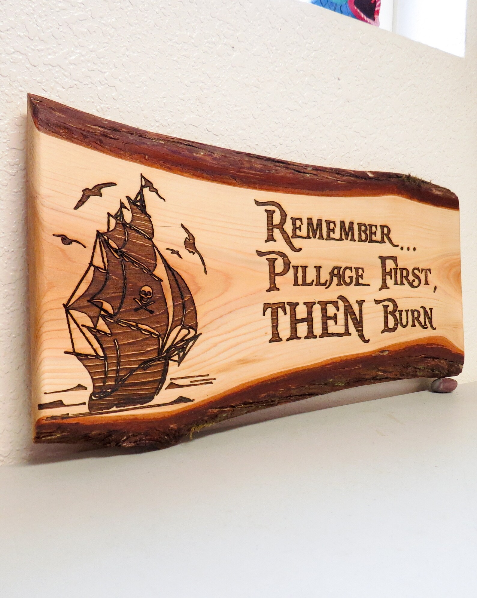 Pirate Decor Boat Sign - Etsy