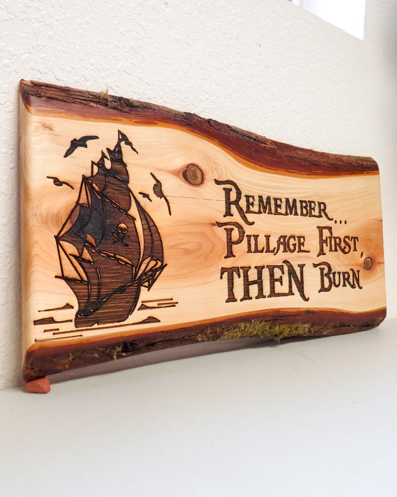 Pirate Decor Boat Sign - Etsy