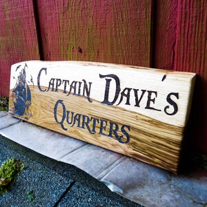 Pirate Sign Wooden Name Sign - Etsy