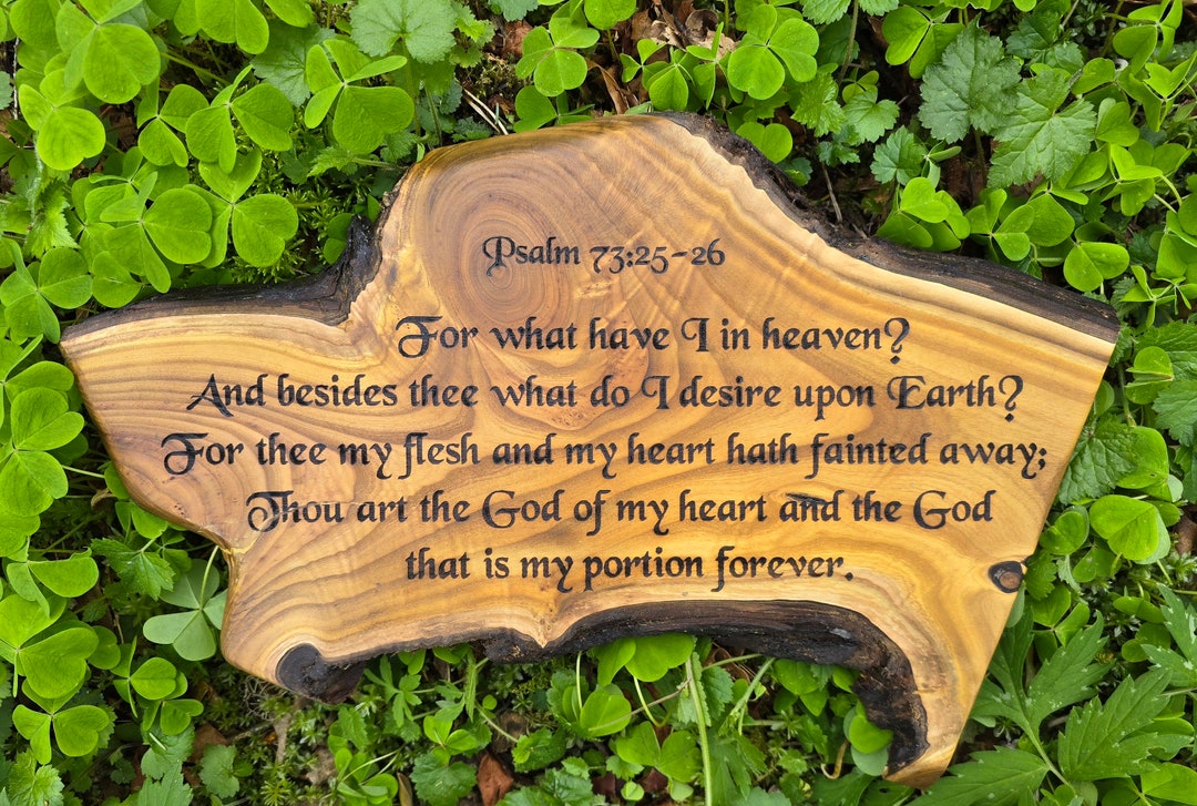 Custom Bible Verse Wall Art Sign on Unique Wood Pieces - Etsy