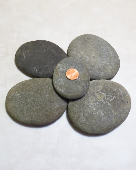 Flat Rocks as Mandala Stones or Painting Rocks | Etsy