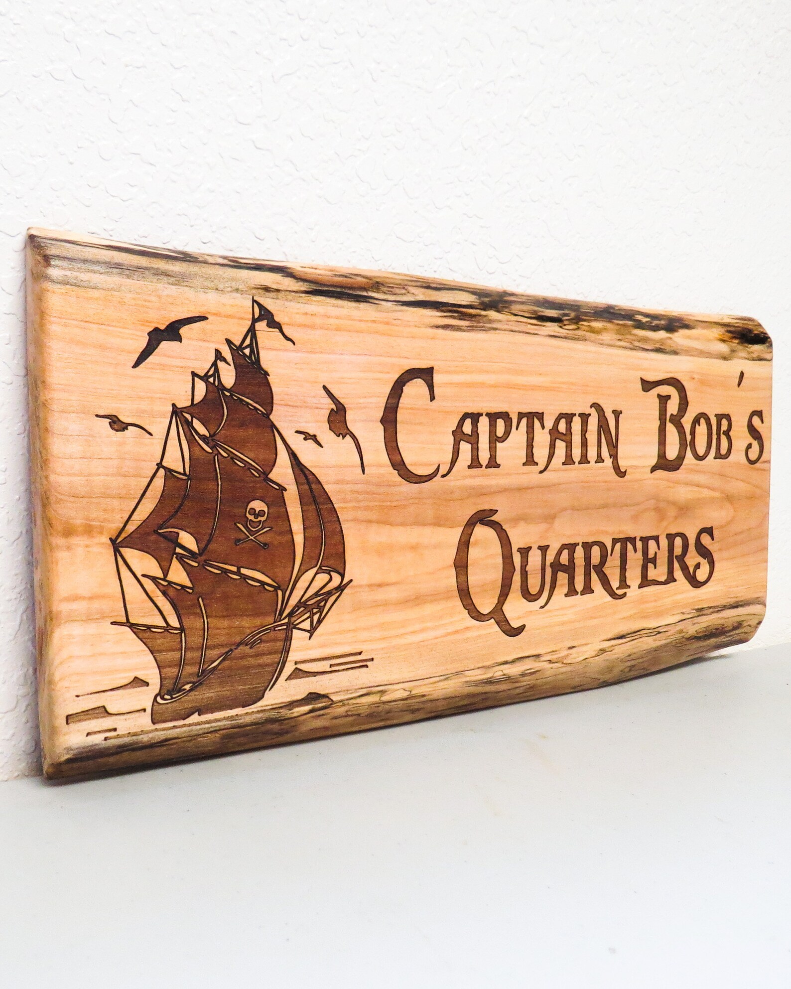 Pirate Sign Wooden Name Sign - Etsy