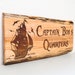 Pirate Sign Wooden Name Sign - Etsy