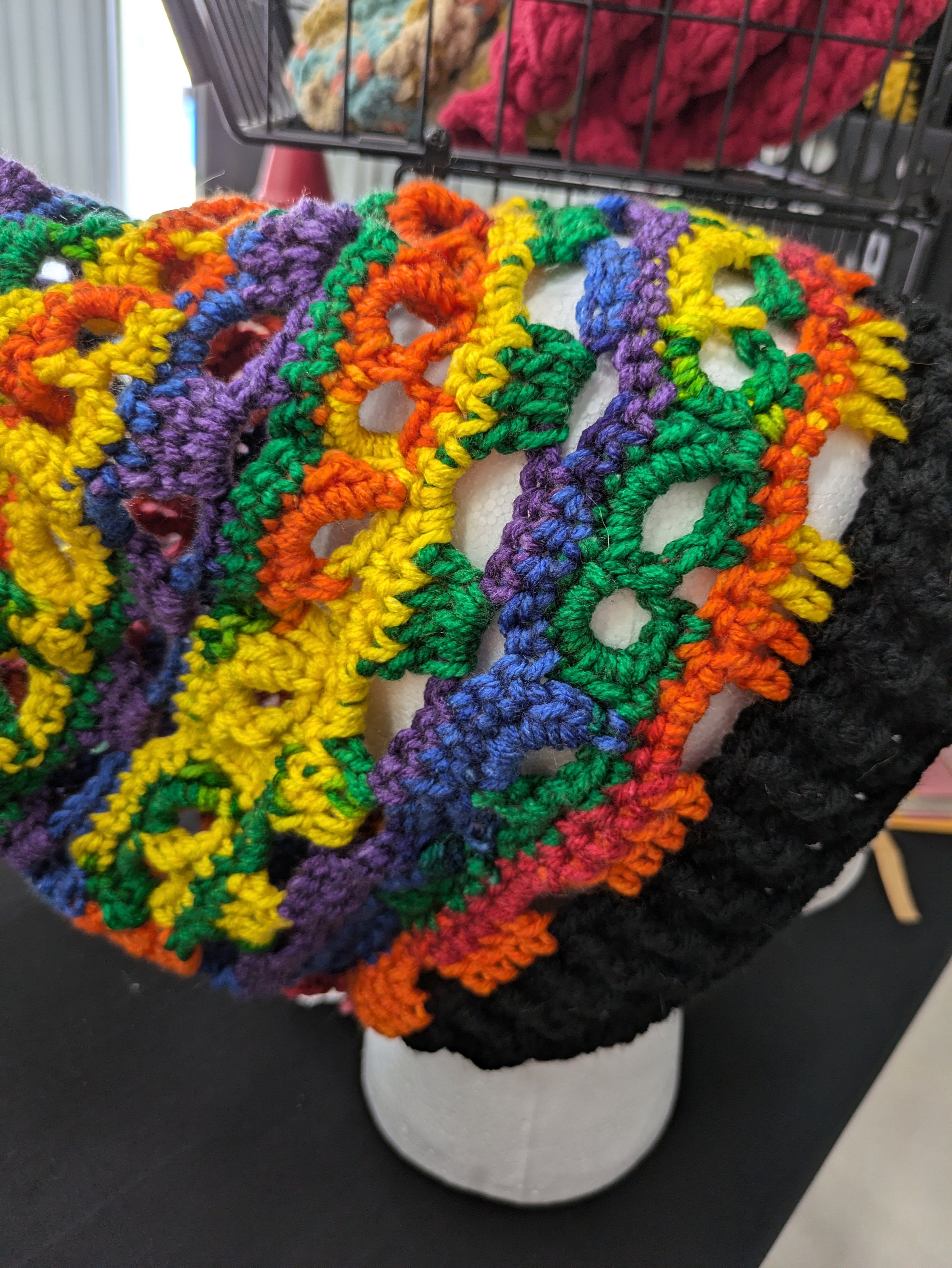 Slouchy Skull Hat - Etsy