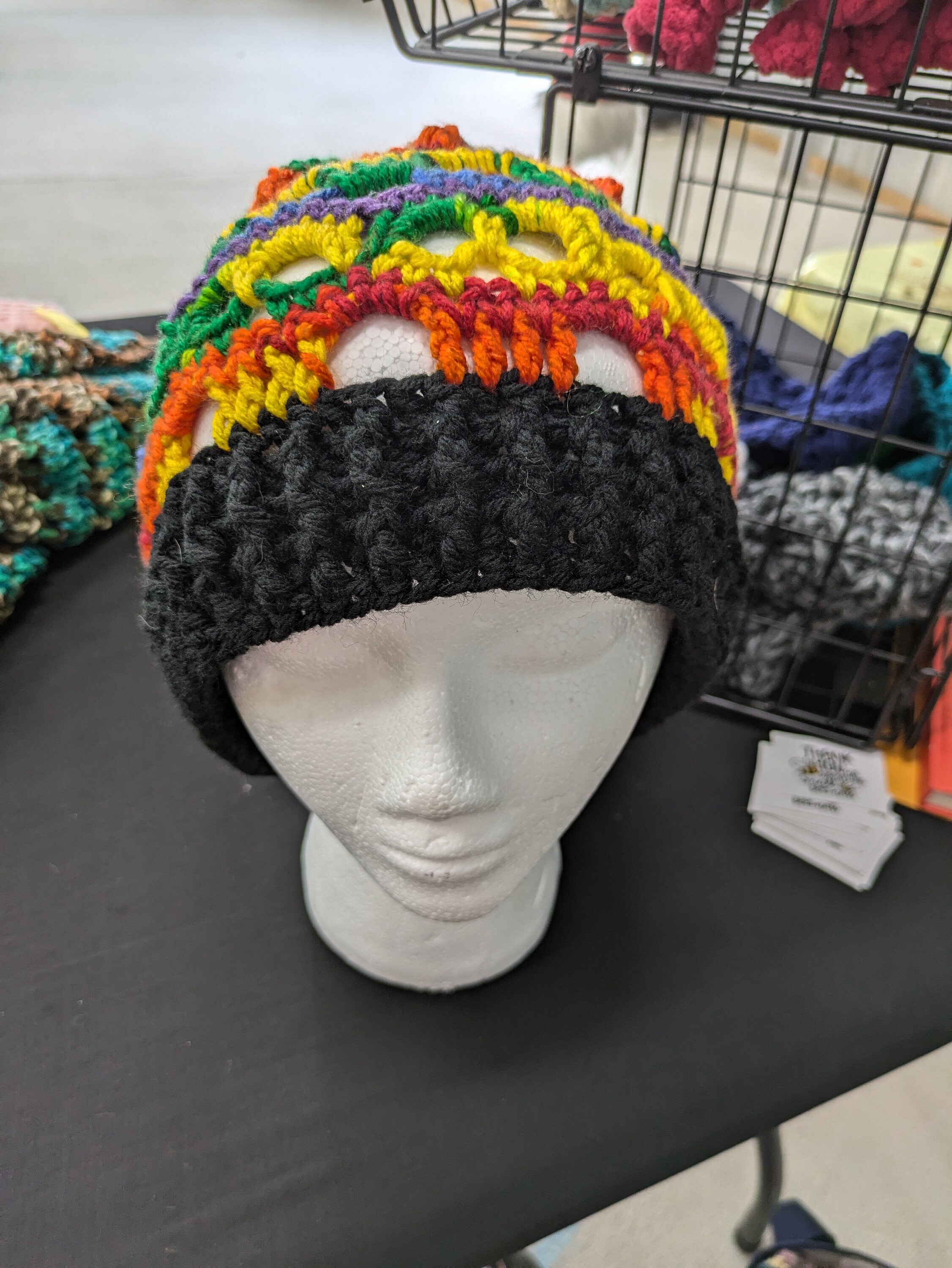 Slouchy Skull Hat - Etsy